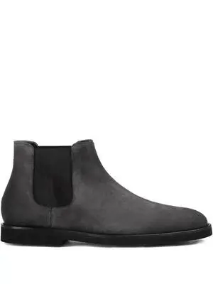 DOUCAL'S Elastic-panel Suede Chelsea Boots