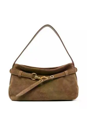 Miu Miu Suede Shoulder Bag