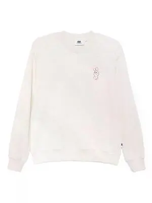 CHOCOOLATE Logo-embroidered Sweatshirt - Neutrals