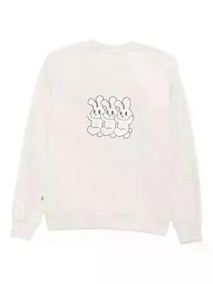 CHOCOOLATE Logo-embroidered Sweatshirt - Neutrals