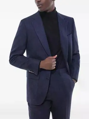 FURSAC Patch-pocketed Wool-blend Blazer