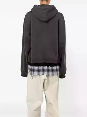 Mihara Yasuhiro Layered Distressed Hoodie
