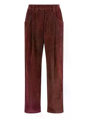 Brunello Cucinelli Corduroy Elastic-waist Trousers