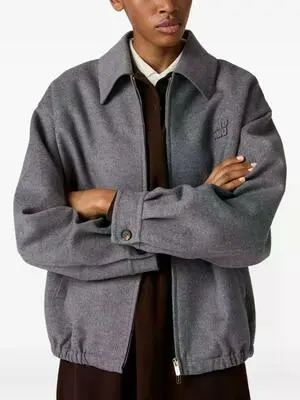 Miu Miu Double Cashmere Blouson Jacket