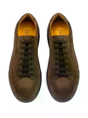 DOUCAL'S Suede Lace-up Sneakers