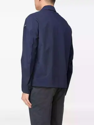BLAUER. Button-fastening Jacket With Patch Pockets