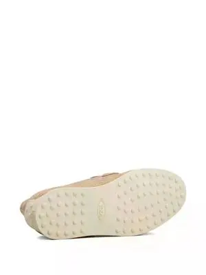 TOD'S Suede Leather Loafers - Neutrals
