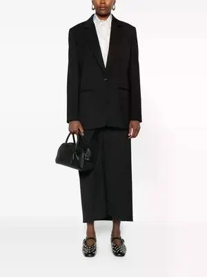 TELA Single-breasted Notched-lapel Blazer