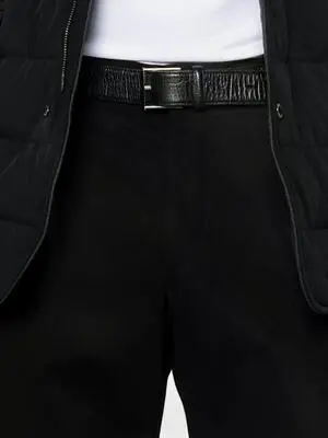 Corneliani Five-pocket Cotton Trousers - Black