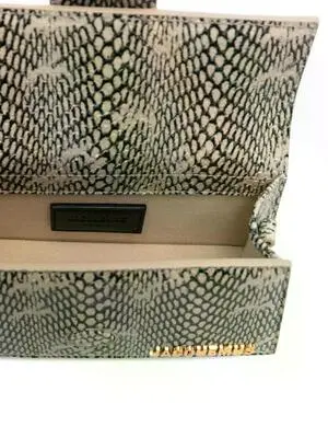 Jacquemus Le Bambino Snake-print Tote