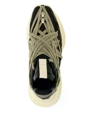 Rick Owens Megalace Geth Runner Lace-up Sneakers