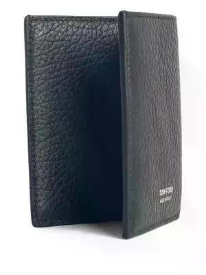 TOM FORD Debossed Leather Card Holder