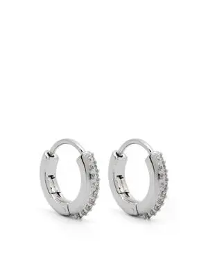 SWAROVSKI Matrix Earrings - Silver