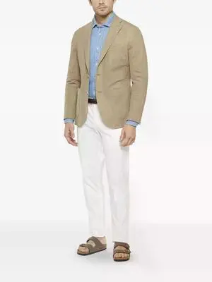 Boglioli Single-breasted Patch-pocket Blazer