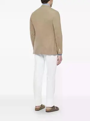 Boglioli Single-breasted Patch-pocket Blazer