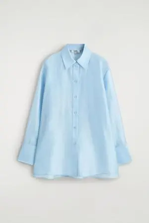 Cos Sheer Shirt - Blue