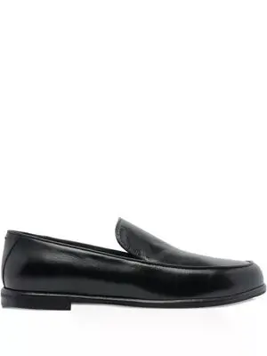POEVE Round-toe Leather Loafers