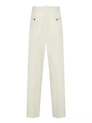 Dsquared2 Pleated Trousers - Neutrals