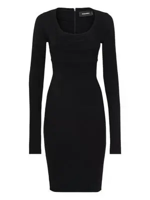 Dsquared2 Long-sleeve Midi Dress