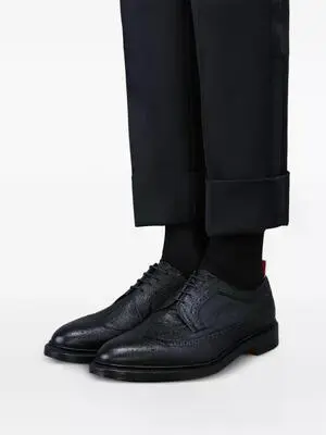 Thom Browne Pebble Grain Leather Wingtip Brogues