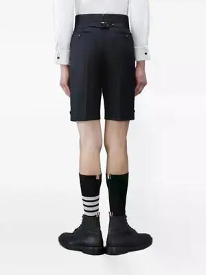 Thom Browne Twill Back-strap Shorts