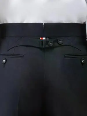Thom Browne Twill Back-strap Shorts