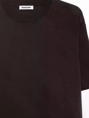 DARKPARK Crew-neck Short-sleeve T-shirt - Brown