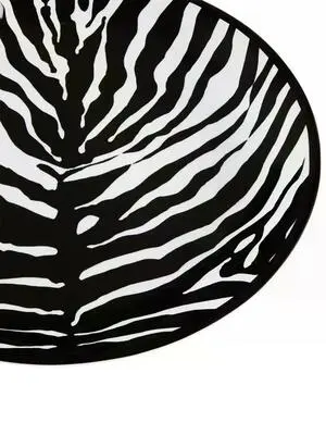 Dolce & Gabbana Zebra-print Porcelain Platter