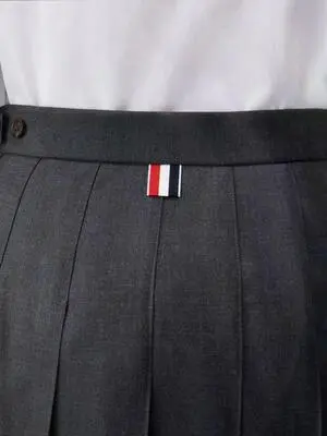 Thom Browne Pleated Maxi Skirt