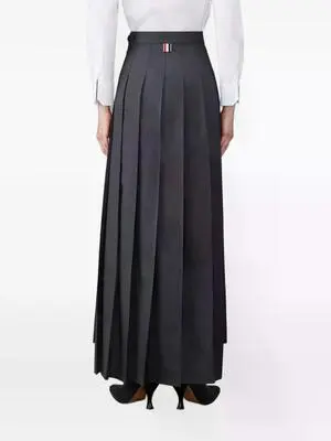 Thom Browne Pleated Maxi Skirt