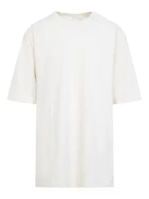 Rick Owens Short-sleeve Cotton T-shirt - White
