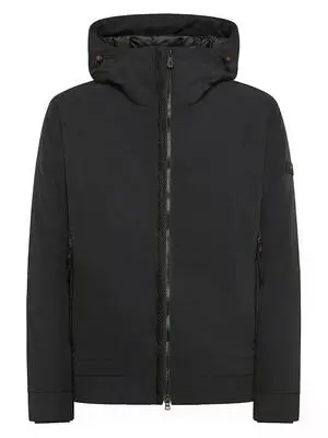 Peuterey Hooded Zip-front Jacket - Black