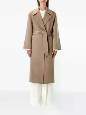 Alberta Ferretti Belted Wrap Coat