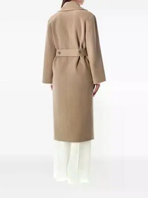 Alberta Ferretti Belted Wrap Coat