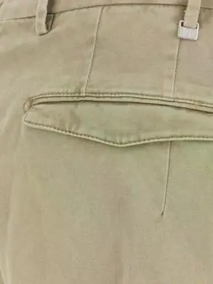 PT TORINO Cotton-blend Trousers - Neutrals