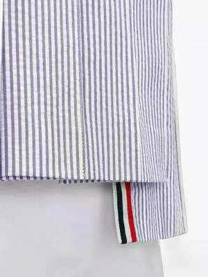 Thom Browne Striped Pleated Mini Skirt