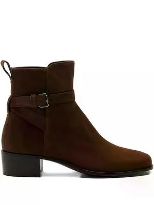 Church's Buckle-detail Suede Boots