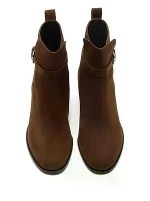 Church's Buckle-detail Suede Boots