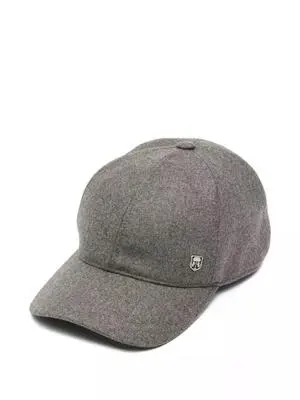 Corneliani Logo-motif Baseball Cap - Grey