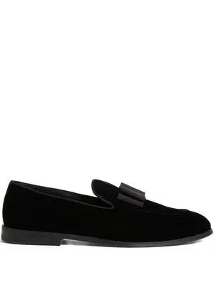 Dsquared2 Bow-detail Velvet Loafers