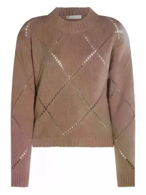 ZANONE Diamond-pattern Knit Sweater