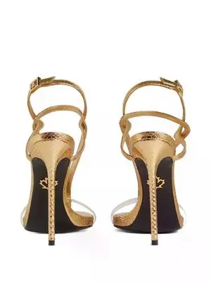 Dsquared2 Embossed Heeled Sandals