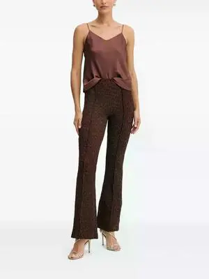 Guess Textured Flared Trousers