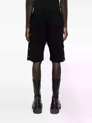 Rick Owens Button-fastening Drawstring Shorts