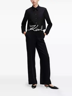 Karl Lagerfeld Embroidered Shirt