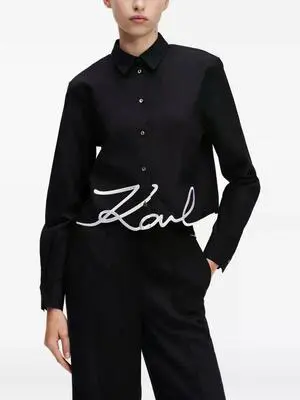Karl Lagerfeld Embroidered Shirt