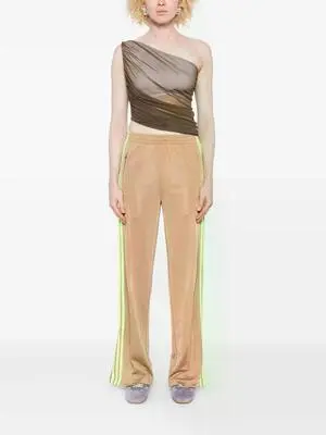 Adidas Logo-detail Trousers - Neutrals