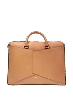 LANCEL Leather Laptop Bag - Brown