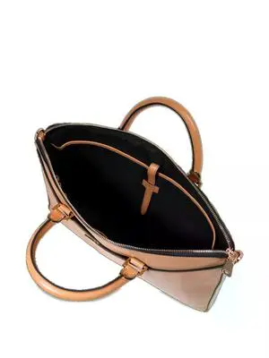 LANCEL Leather Laptop Bag - Brown