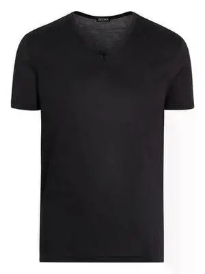 Zegna V Neck T-shirts For Men